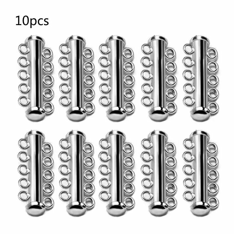 Слайдер Застежка Пряжки Винт Разъем Застежка для DIY Изготовление Ювелирных Изделий Ожерелья Застежка Браслет Застежки Застежки S-5