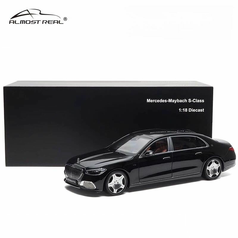 Машинка Almost Real 1:18 Mercedes-Maybach S-класса EDITION 2021 Модель легкосплавного автомобиля