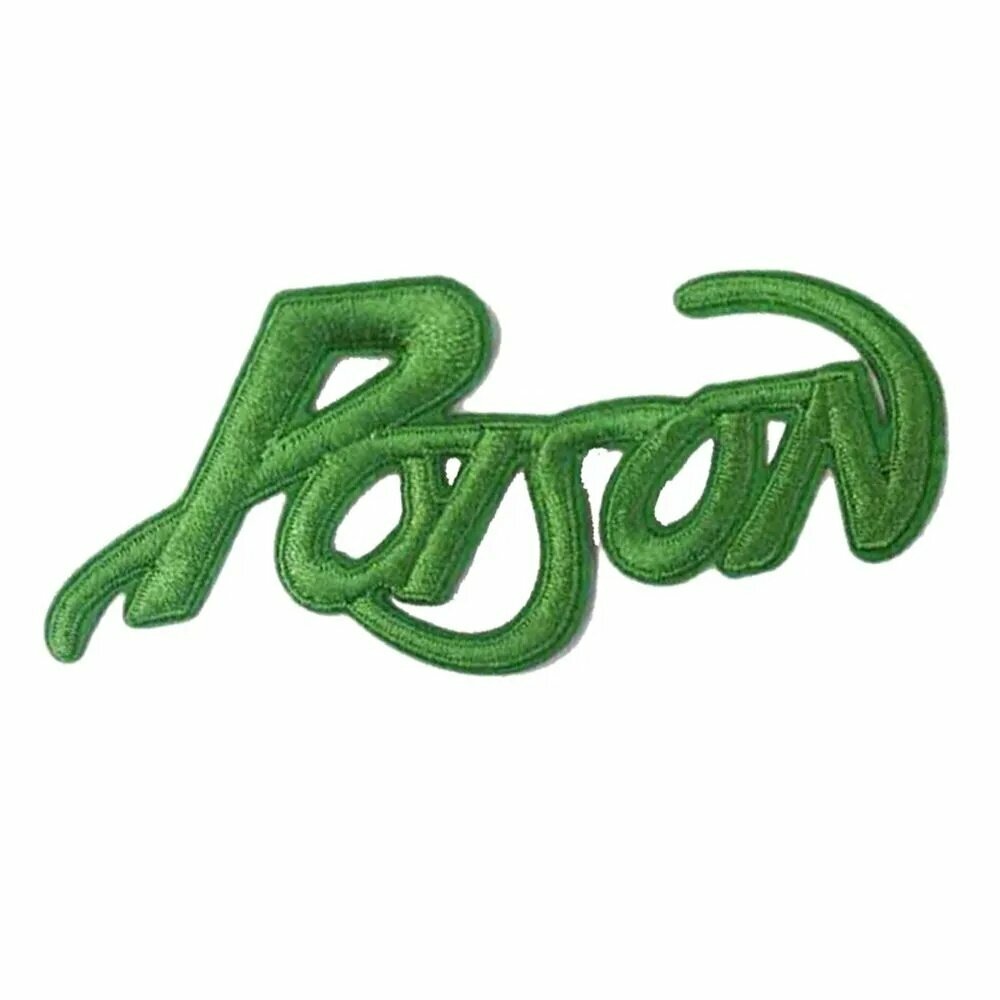 Нашивка Poison для футболок, кепок, рюкзаков