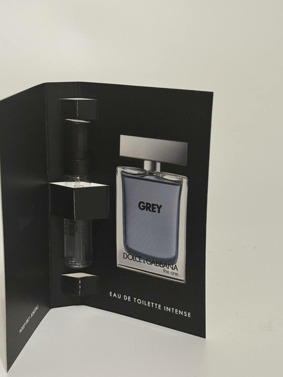 Dolce & Gabbana The One Grey мужская туалетная вода Intense 1.5 мл пробник