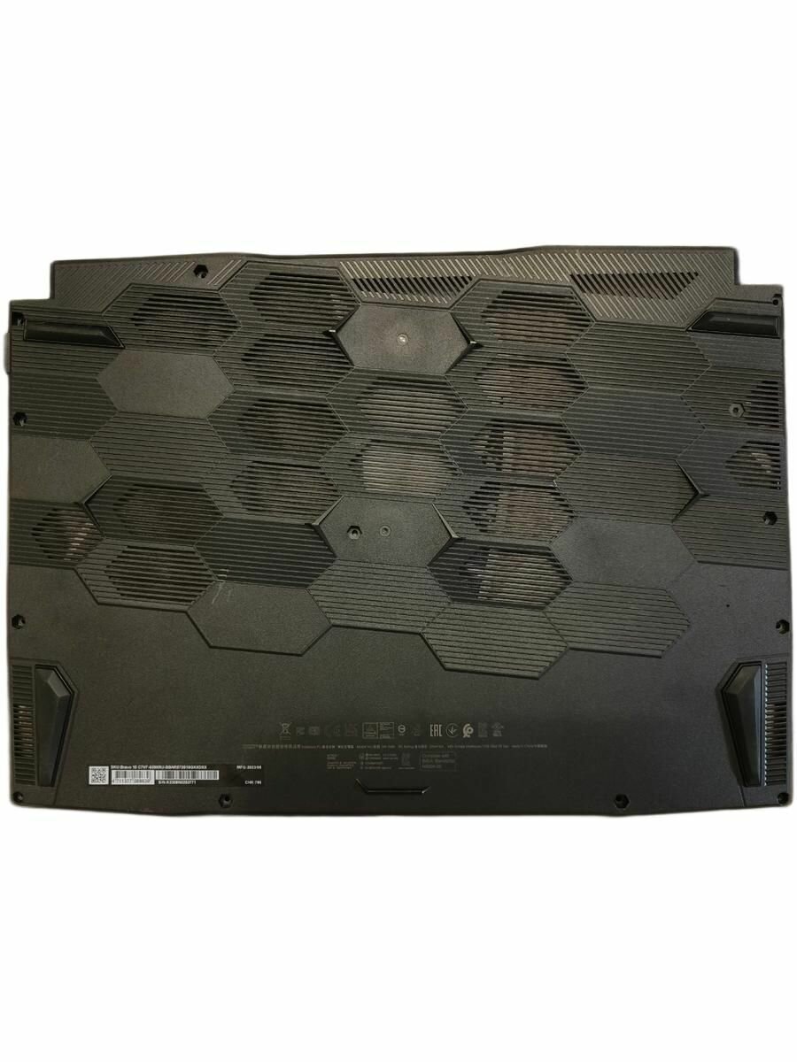 Поддон для MSI 15 Bravo 15 MS-158N 158M 158P черное