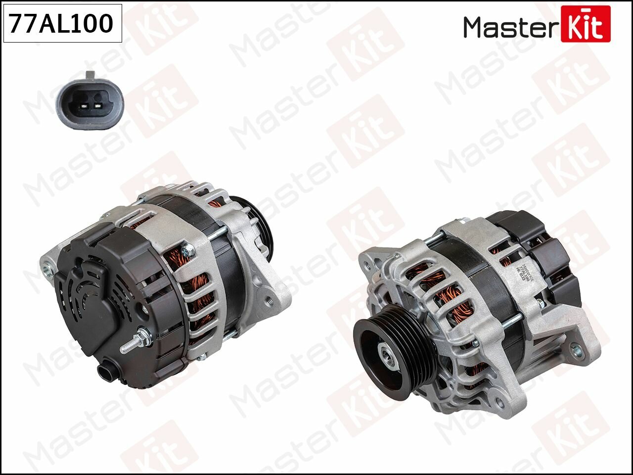 Генератор CHEVROLET AVEO KALOS DAEWOO MATIZ MASTERKIT 77AL100