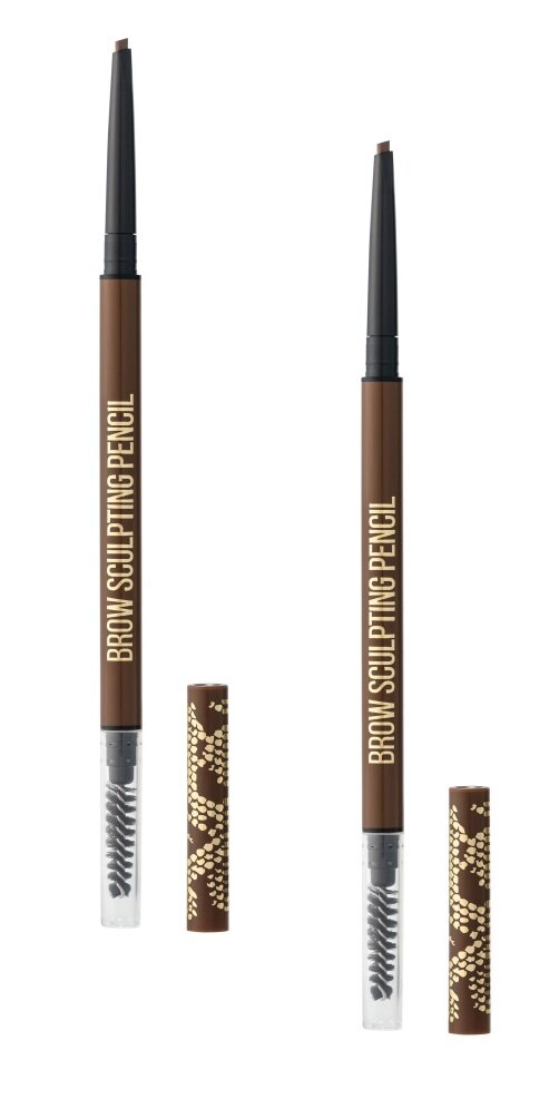 Автоматический карандаш Stellary для бровей / Brow sculpting pencil тон 02 2шт