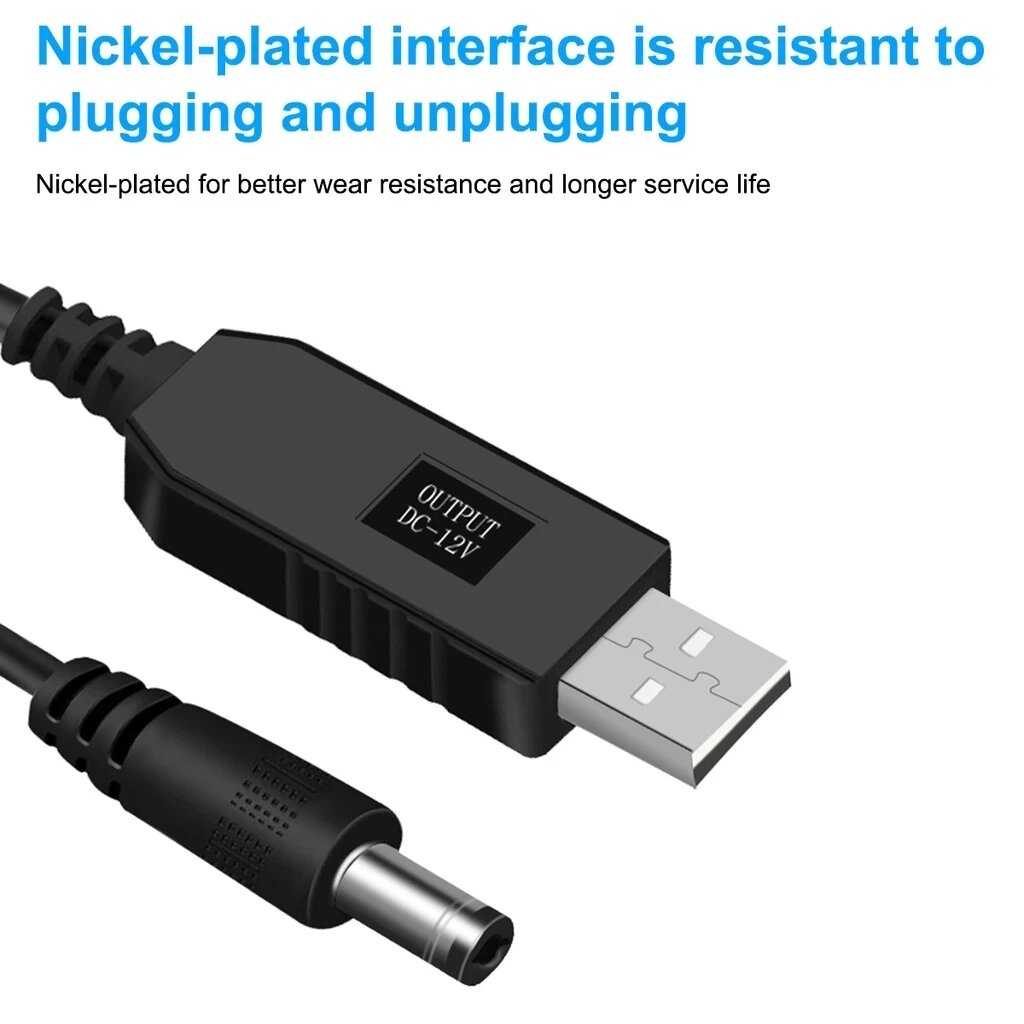 USB Boost Cable 12V, 5.5mm — фото 1