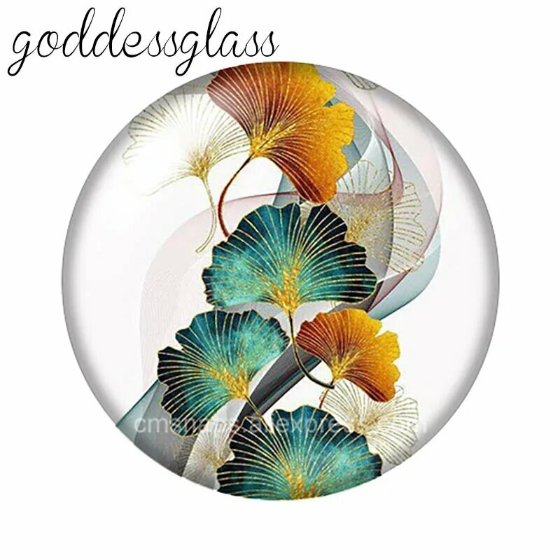 Кабошон стеклянный Goddessglass 20mm, ZB1634-07