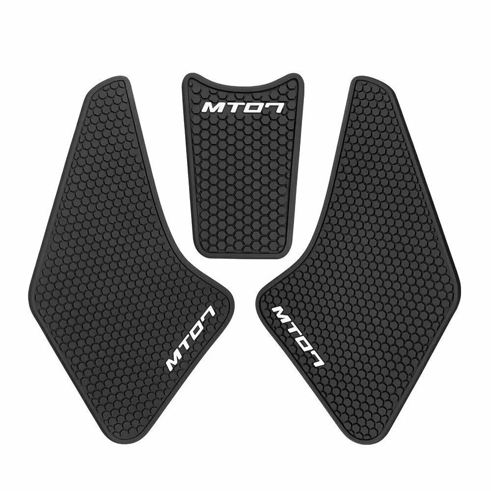 Наклейки на топливный бак для MT 07 mt07 2021-2024, накладки на топливный бак мотоцикла, противоскользящие накладки на топливный бак, боковые противоскользящие наклейки на топливный бак.