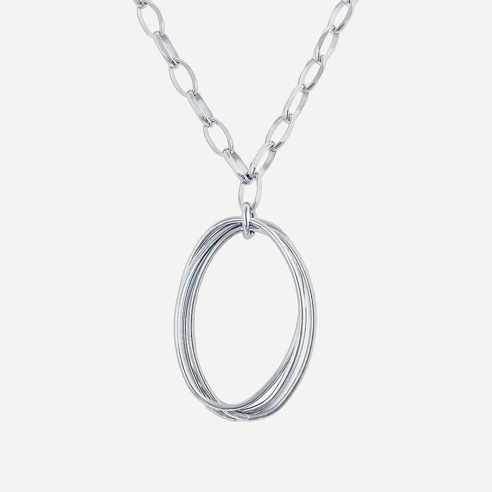 Колье, серебро, 925 проба