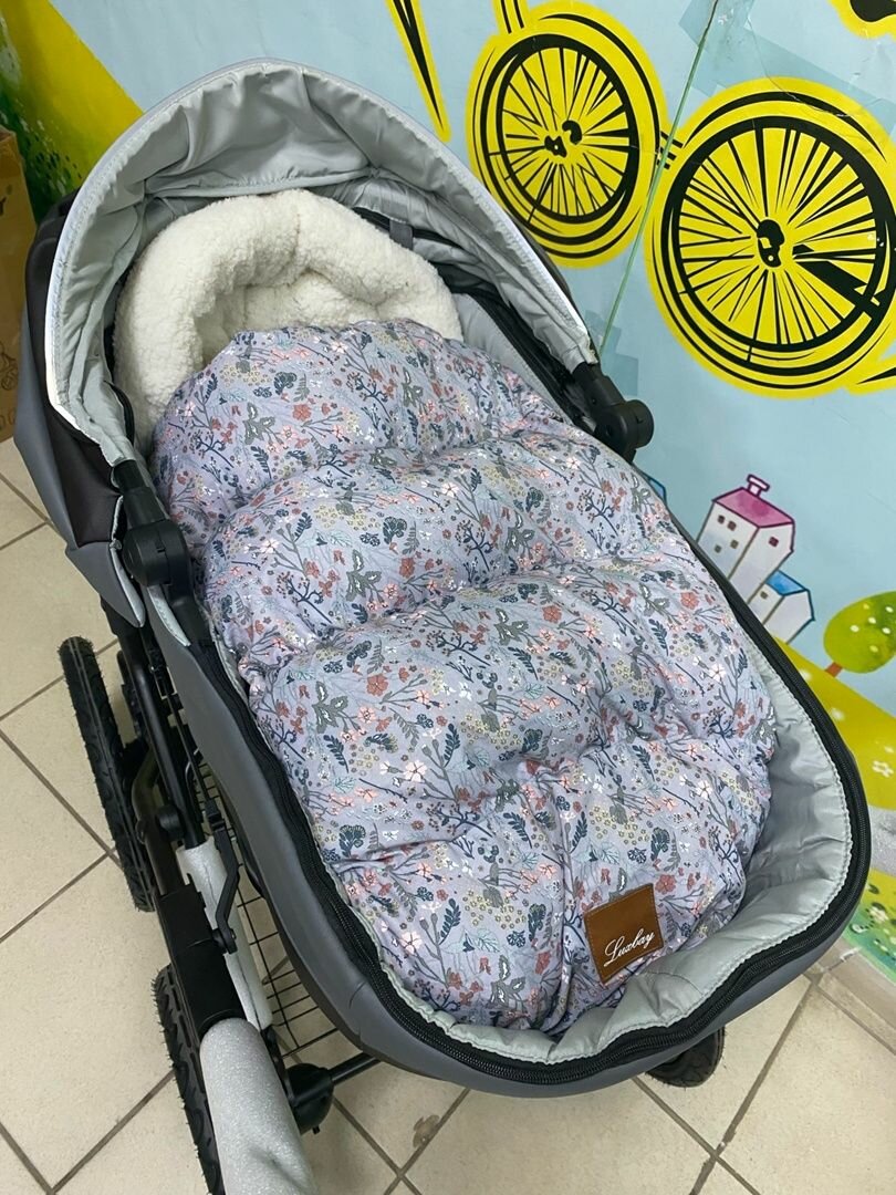 Конверт в коляску Luxbay, тёплый зимний