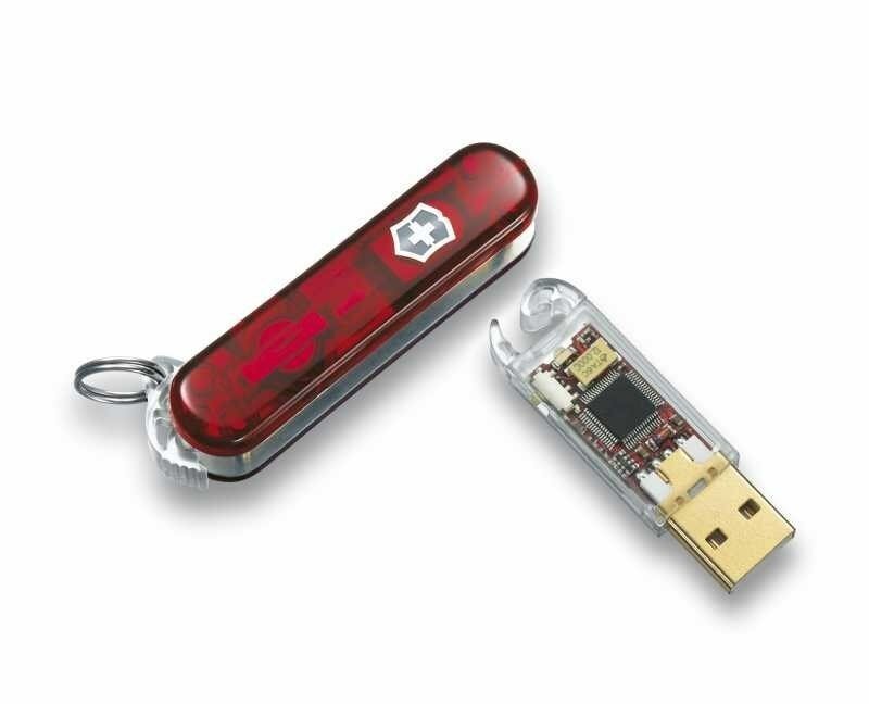 Нож-брелок Victorinox SwissMemory