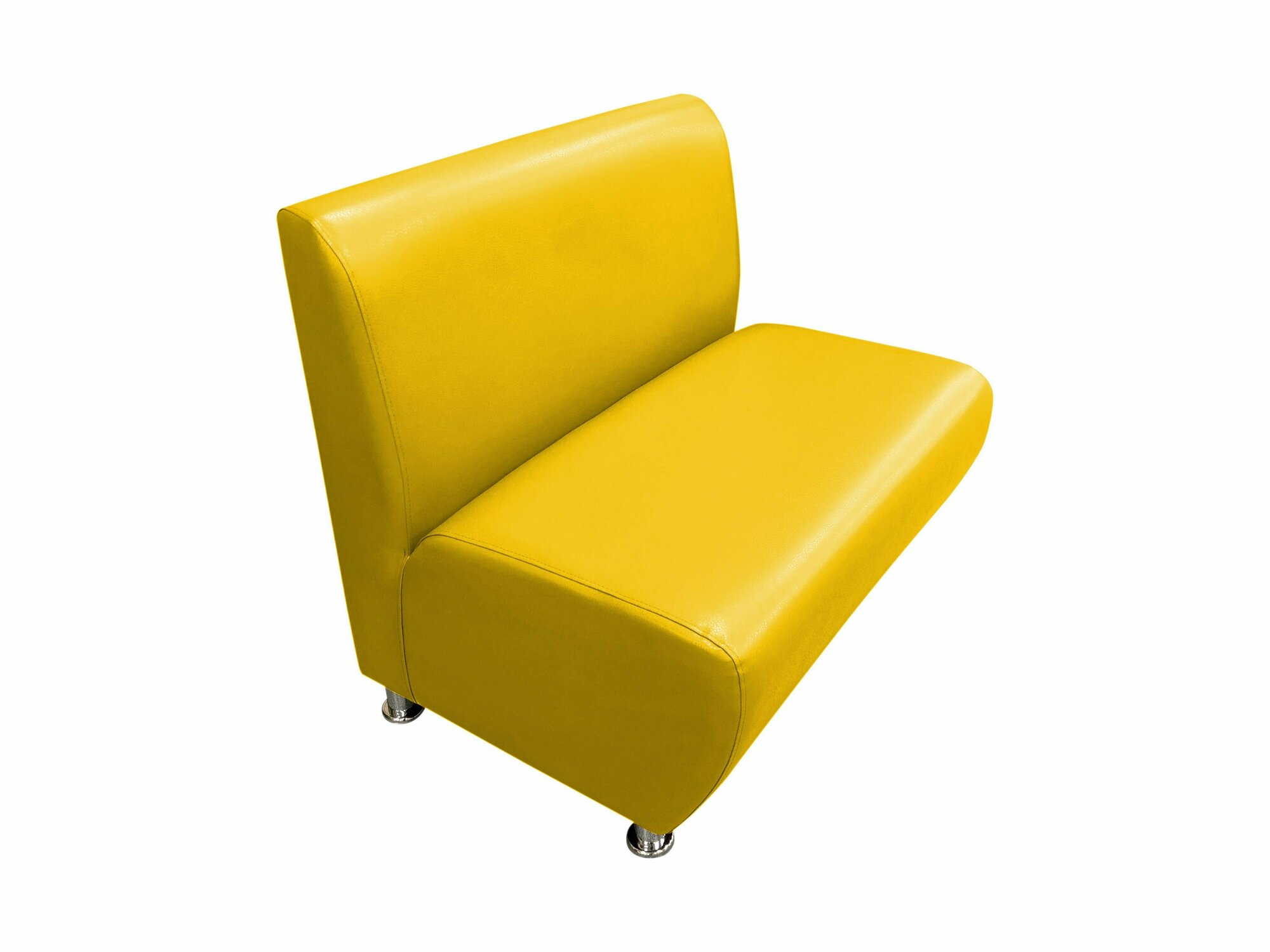 Диван Брюстель (ширина 60 см) желтый 600*630*820