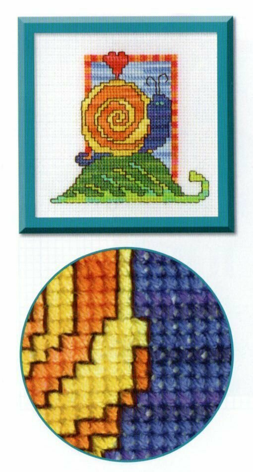 Набор ниток DMC для вышивания "Улитка" (7+2 моточков)