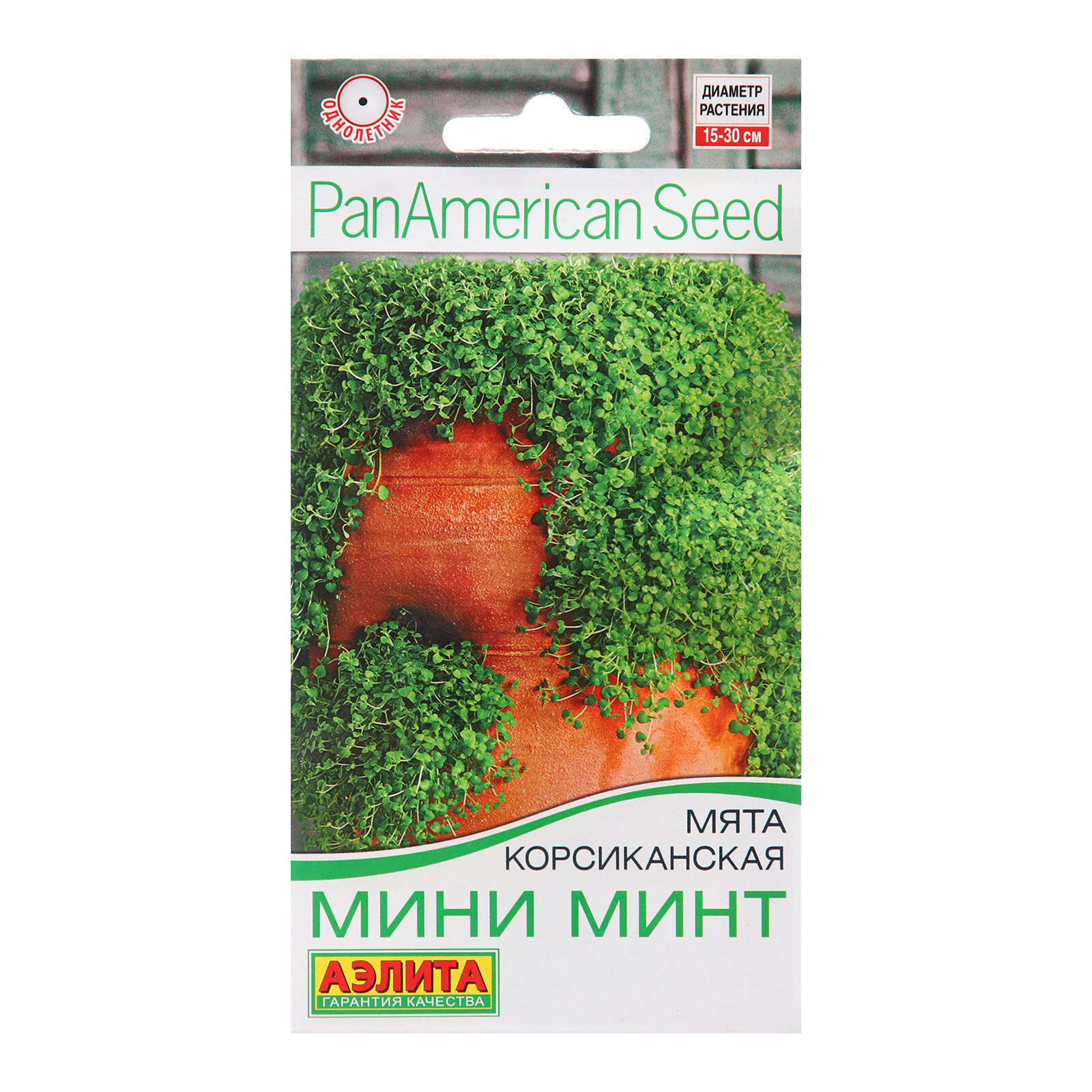 Семена Мята корсиканская «Мини минт», драже в пробирке, 3 шт, однолетник, «Аэлита» селекция PanAmerican