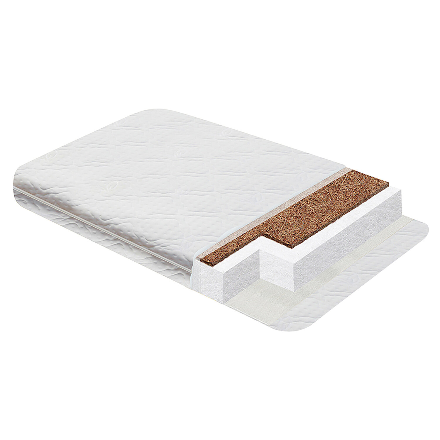 Матрас детский Indigo BABY LIFE большой, Беспружинный, 60х120 см