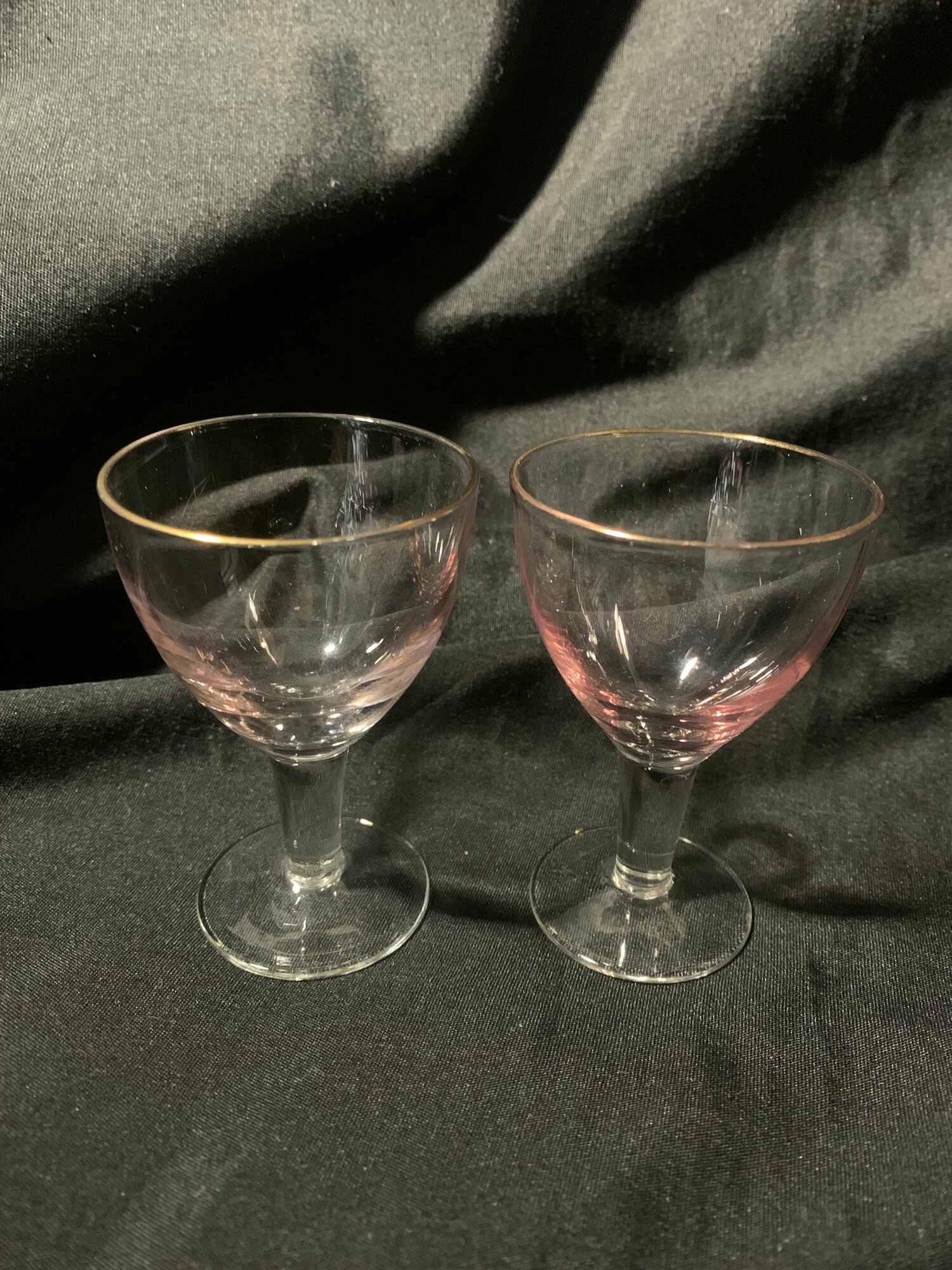 Бокалы цветное стекло