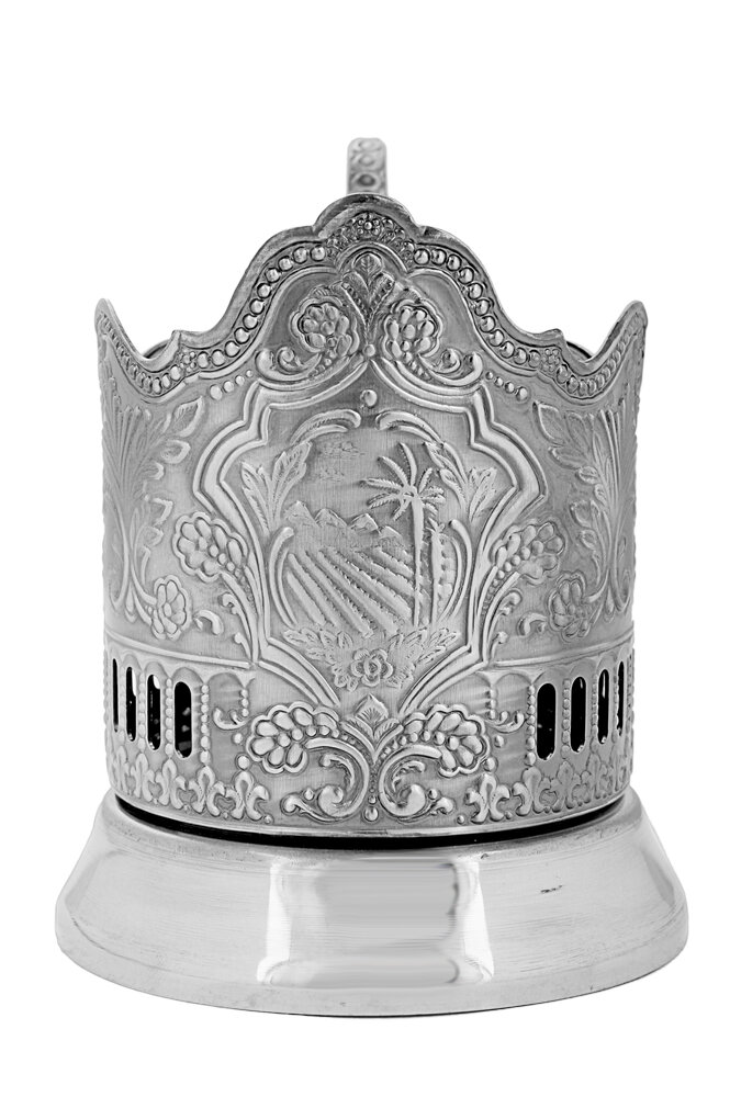 Подстаканник никелированный Советский Крым (13249)