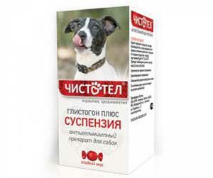 Чистотел глистогон плюс суспензия для собак 7мл с103