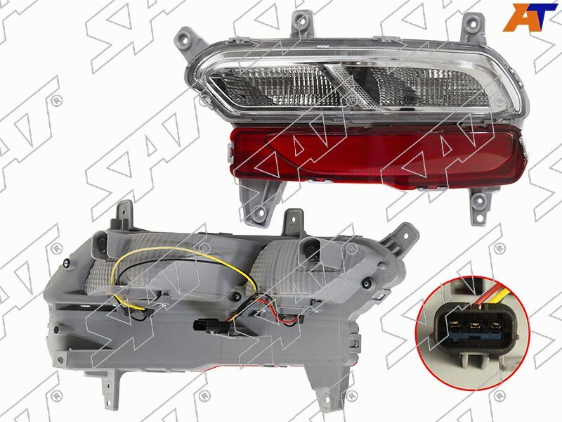 Фонарь в задний бампер Kia Sportage 18-22 (Справа) Sat арт. ST-116-0016