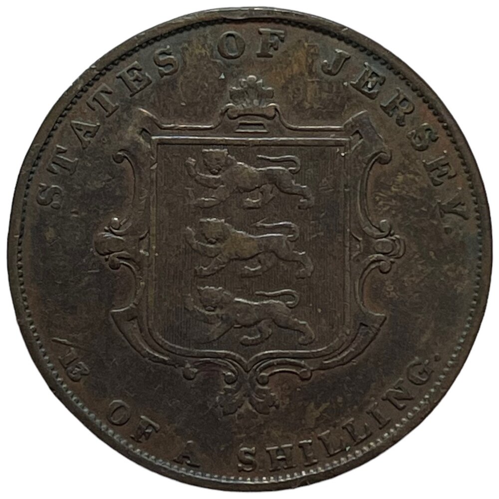 Джерси 1/13 шиллинга 1851 г.