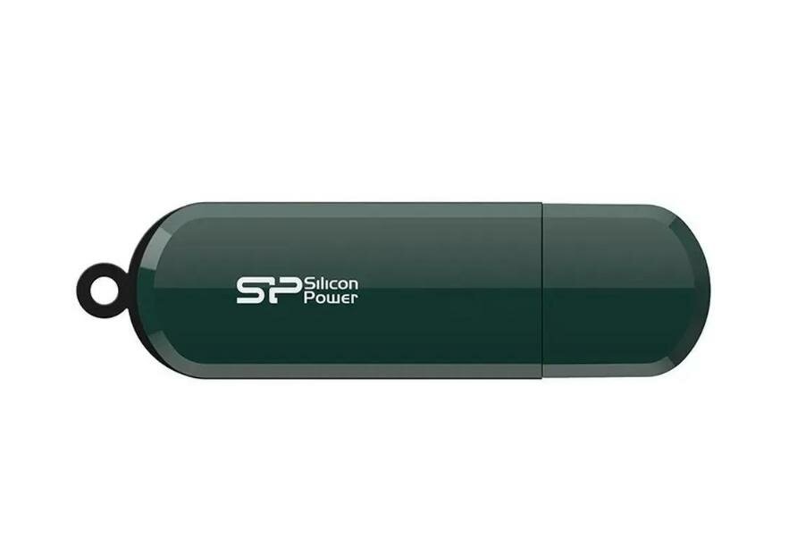 Флешка SILICON_POWER LuxMini 64Gb (SP064GBUF2320V1N), зеленый