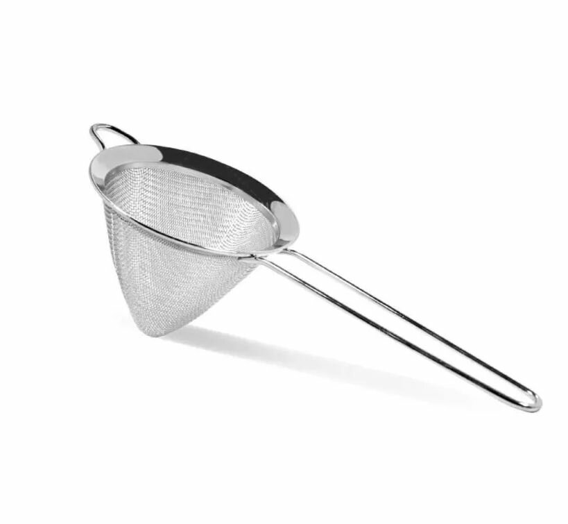 Стрейнер барный для коктейлей AnyBar Selene серебряный / Барное сито для напитков из нержавеющей стали