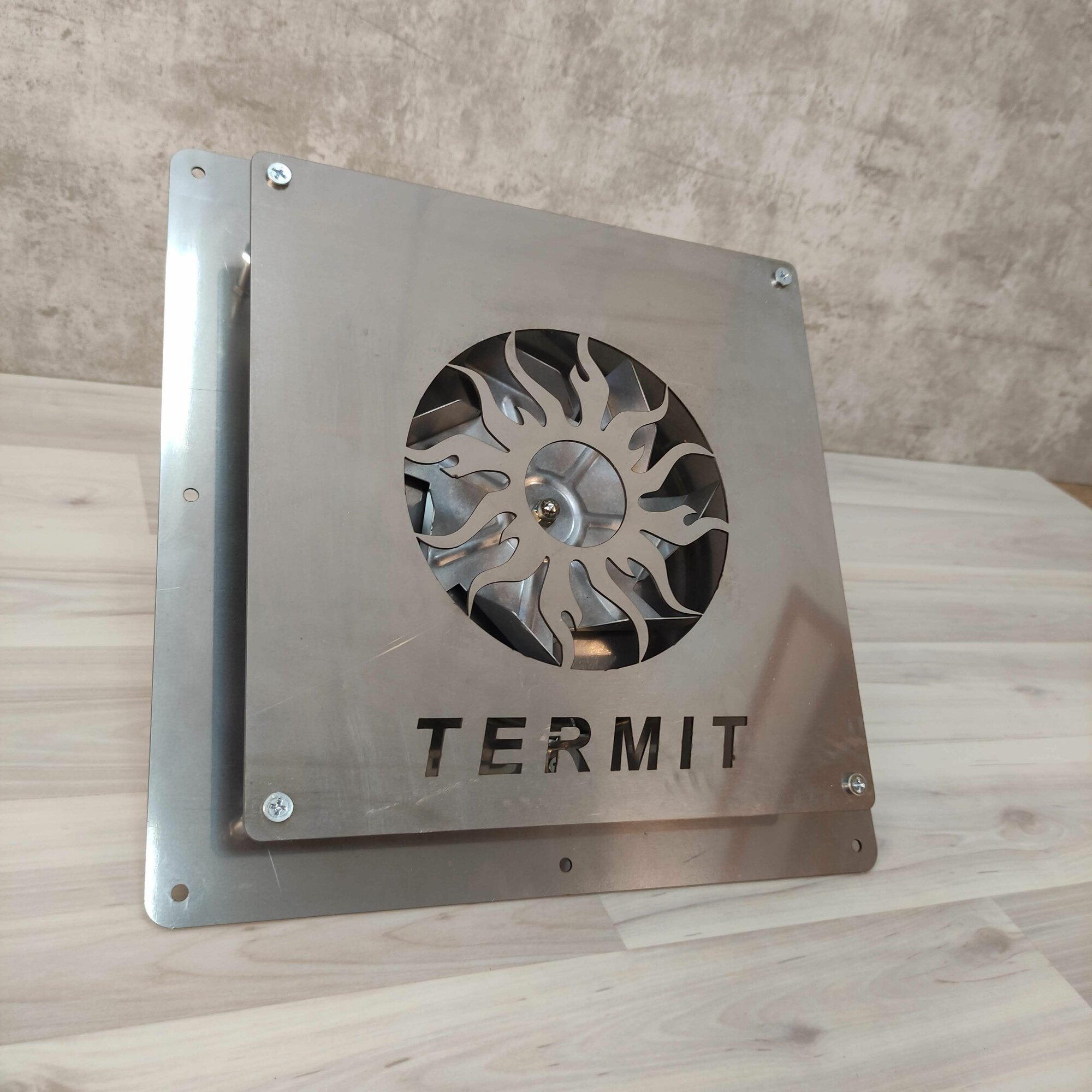 Конвекция для коптильни TERMIT ТЭН 2кВт + мотор конвекции ось 25мм