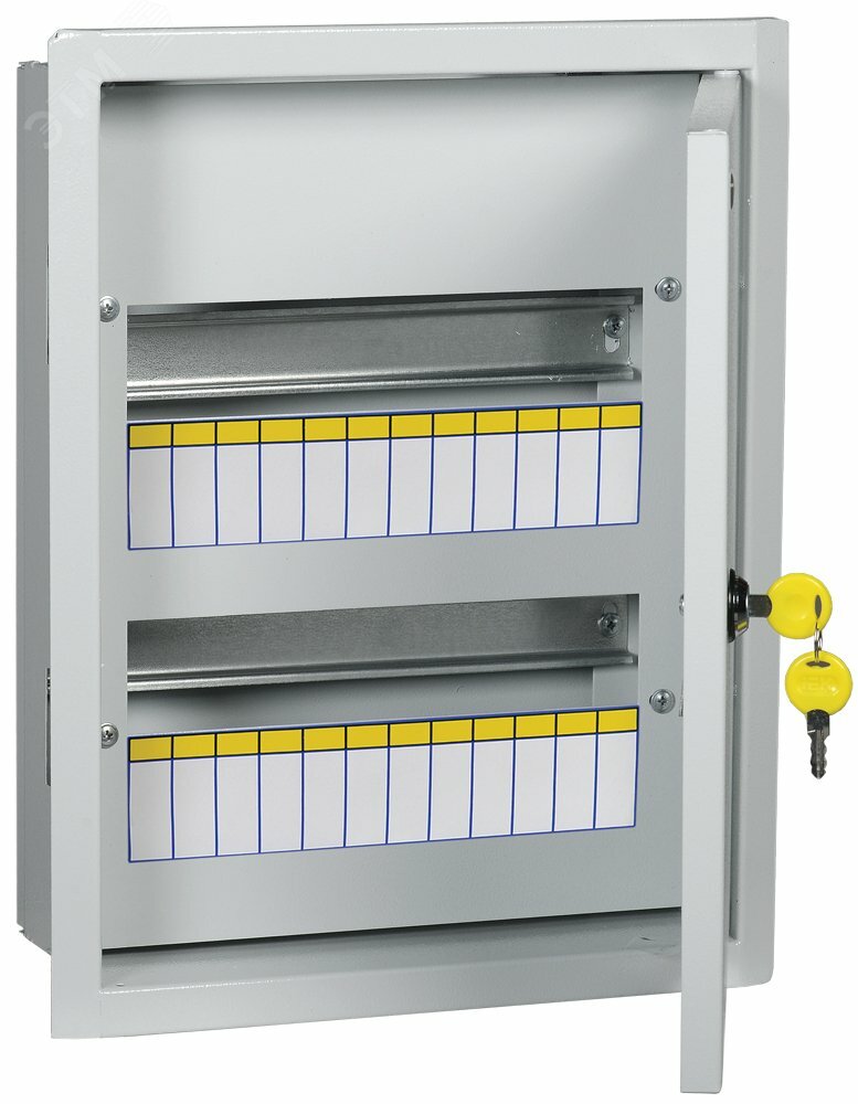 TITAN 3 Корпус металлический ЩРв-24 (395х310х120) IP31 MKM14-V-24-30-T IEK