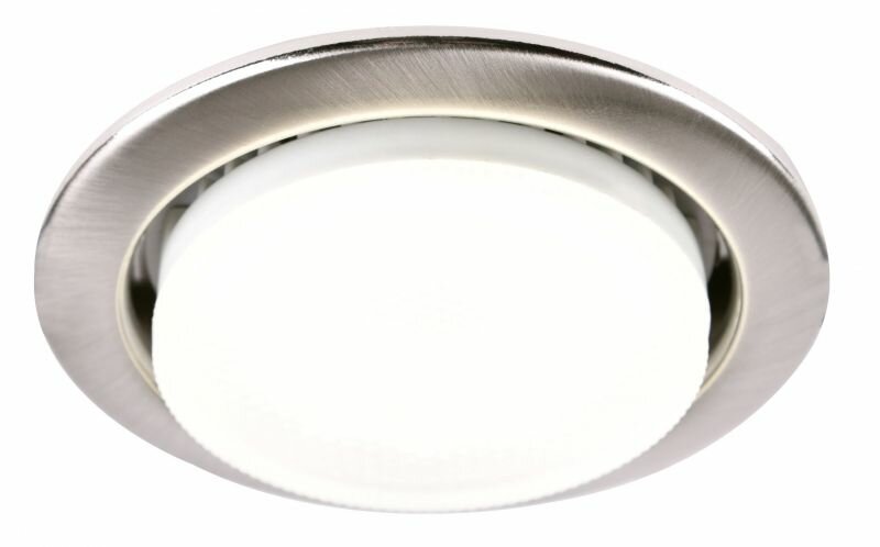 Светильник встраиваемый под лампу GCL GX53 H38-SN сатин-никель, General