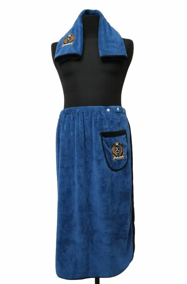 Банный мужской набор 2 в 1, банный килт, полотенец