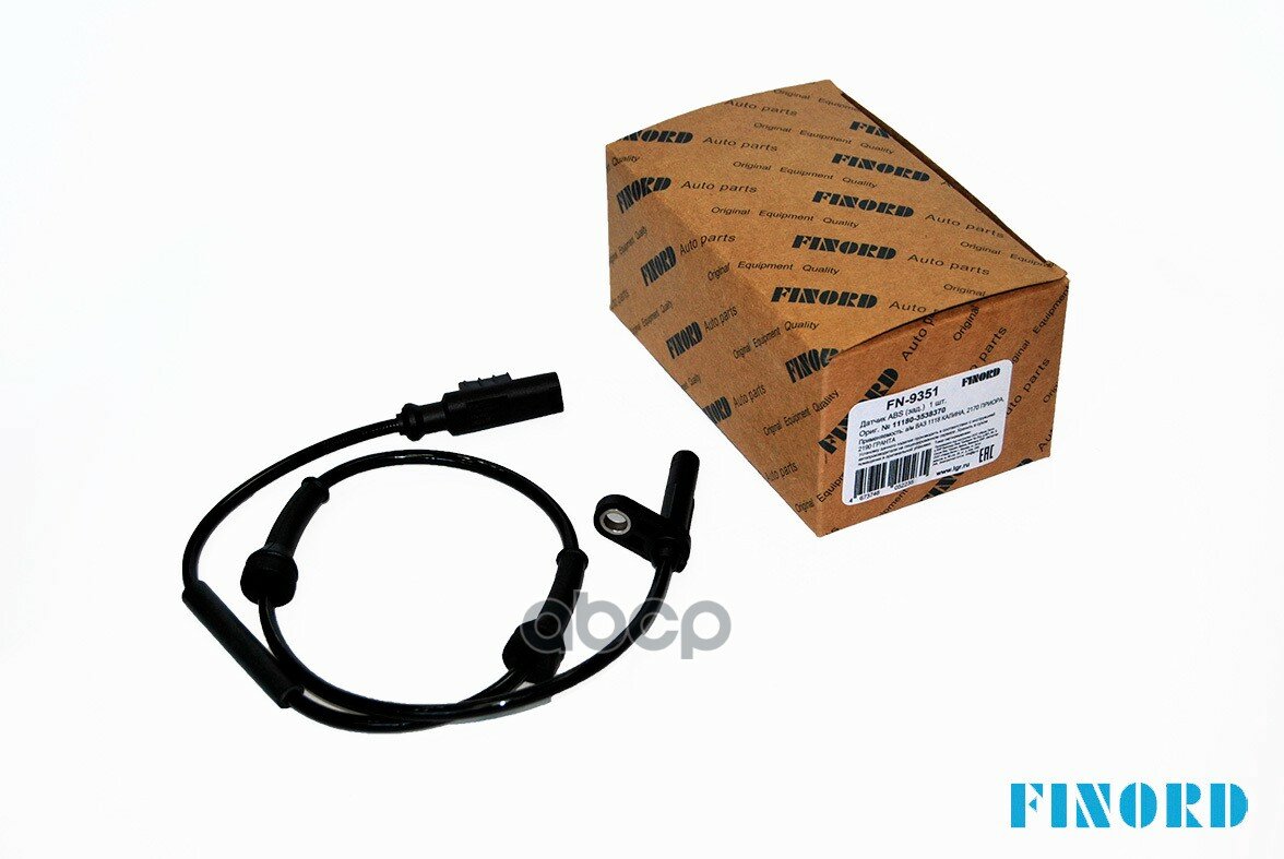 Датчик ABS для ВАЗ 1118 Калина, 2170 Приора, 2190 Гранта заднего колеса FINORD арт. FN9351 - высокое качество