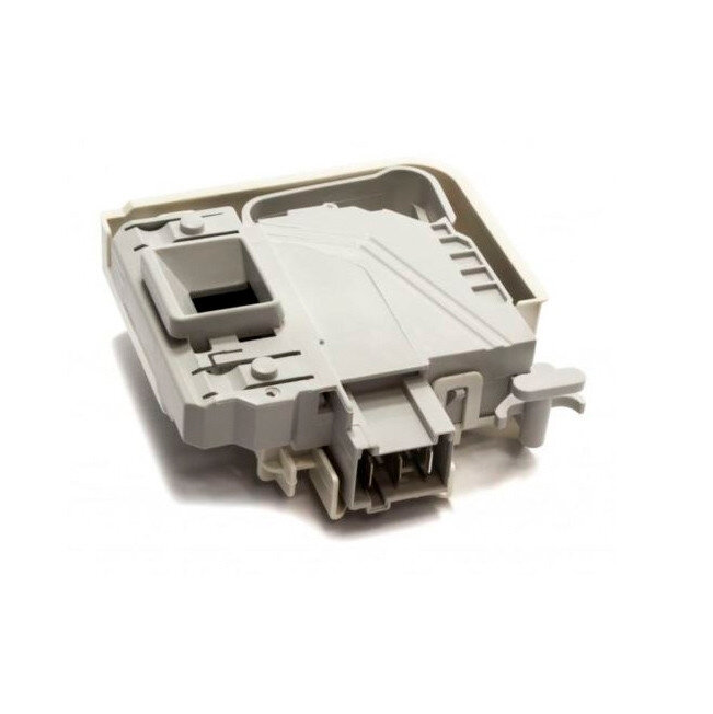 Замок дверцы люка (блокировка, убл) под защелки, для стиральных машин Bosch, Siemens, Gaggenau, Neff, 621550, 633315, 619468