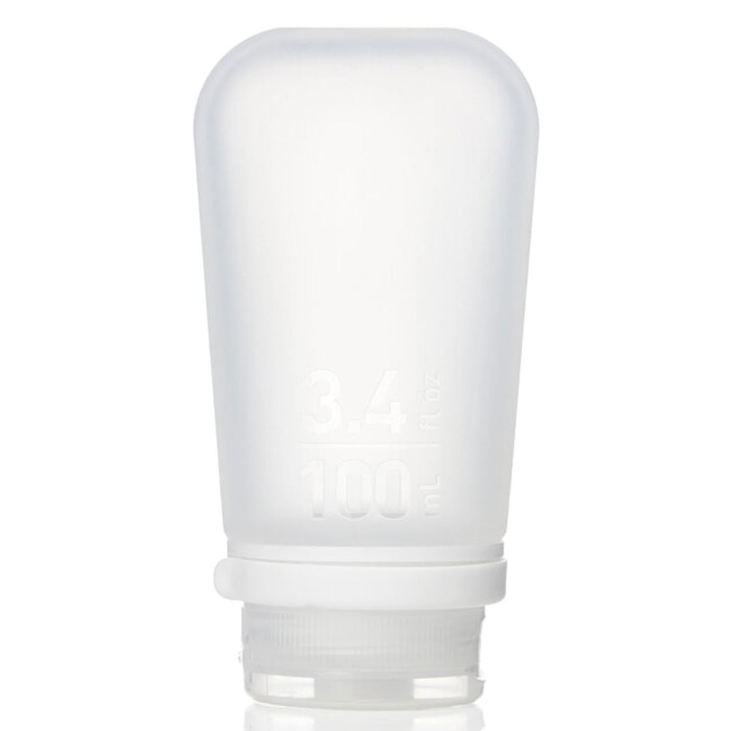 Силиконовый флакон Humangear GoToob L 100 мл Clear
