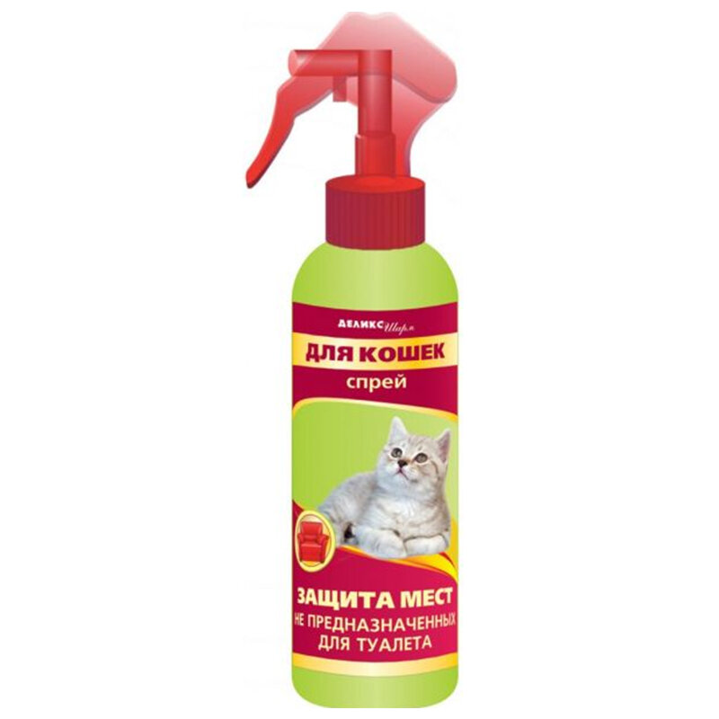 Natura Delix Спрей "Деликс Шарм" защита мест, не предназначенных для туалета, для кошек 200г