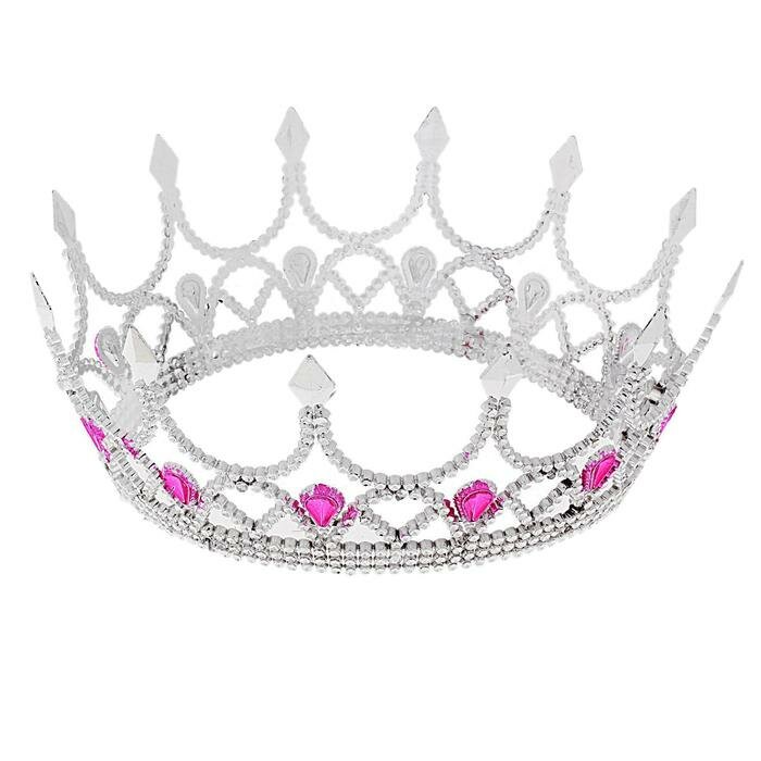 Венец королевы, цвет серебристый, 319559