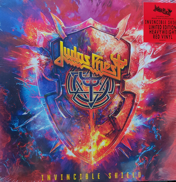 Judas Priest "Виниловая пластинка Judas Priest Invincible Shield - Red"