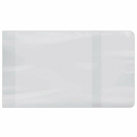 Обложки ПВХ для учебника и тетради А4, контурных карт, пифагор, комплект 5 шт, универсальные, 120 мкм, 302х575 мм, 225772