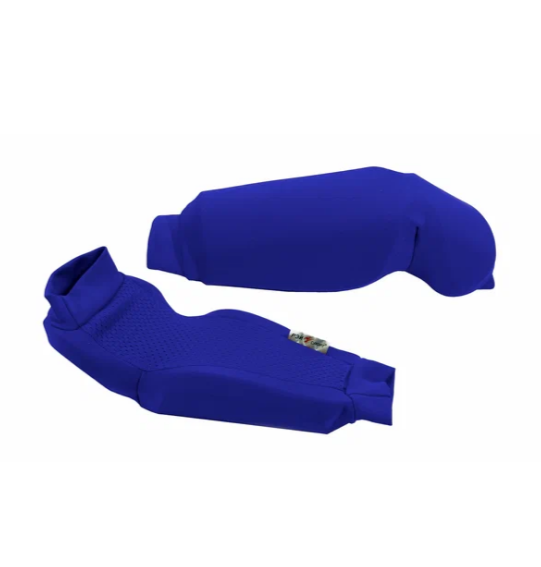 Щ76Э Налокотники для единоборств, трикотаж, р. M (синий)