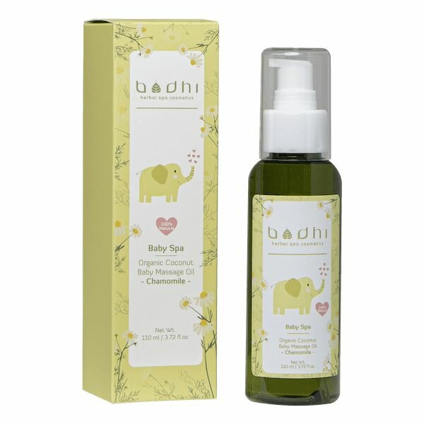 Детское массажное масло Bodhi Кокос и Ромашка 100 мл