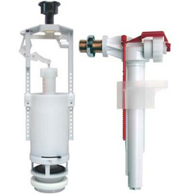 Комплект арматуры, боковой 1/2" (Alca PLAST) мет. SA2000К-1/2"