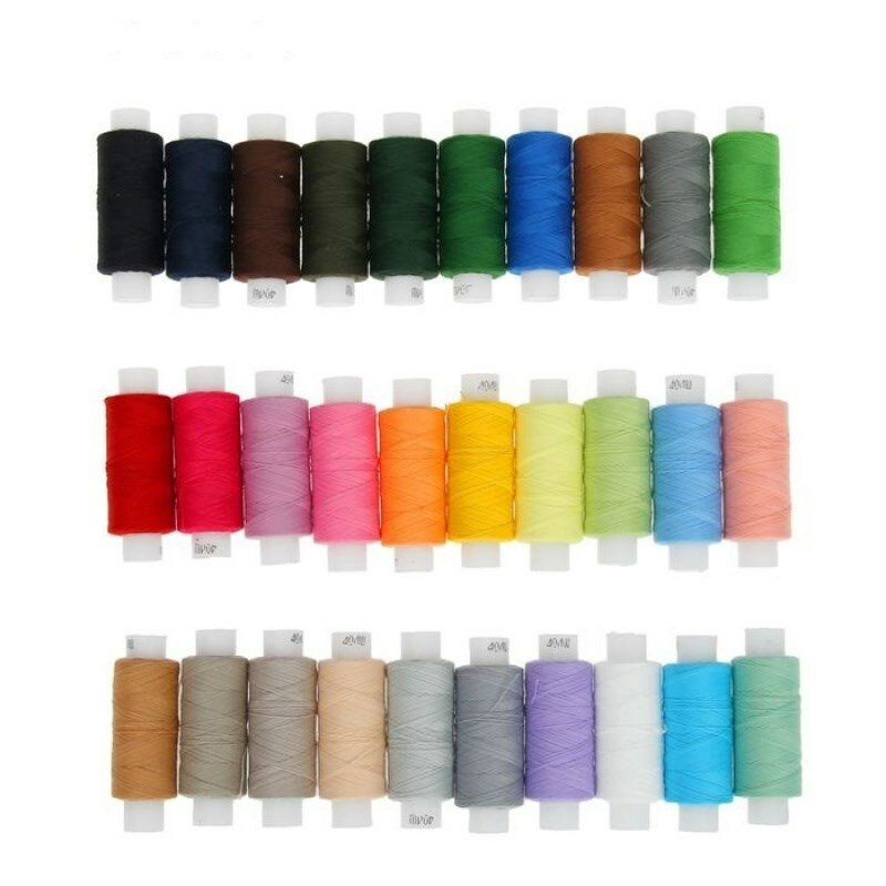 Набор швейных ниток для шитья вручную и на машинках, 40 ЛШ, 200 м, 30 бобин