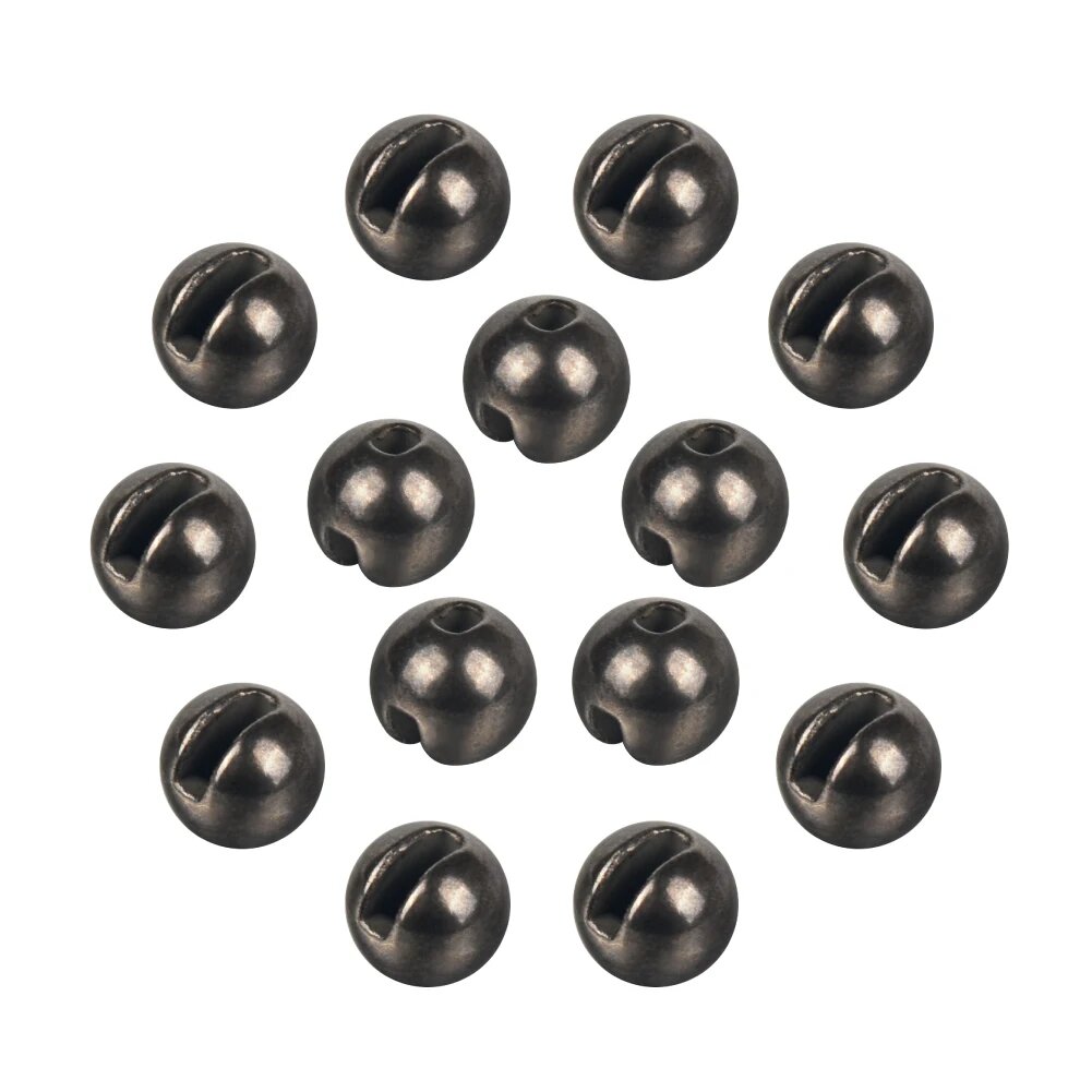 Вольфрамовые шариковые грузила Elite TG 3.8-6.4 мм, 50 шт. Серый, 4.0mm, Black Nickel