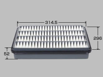 Фильтр воздушный VIC A1030 1UR-FE 09-, 2UZ-FE 07-09
