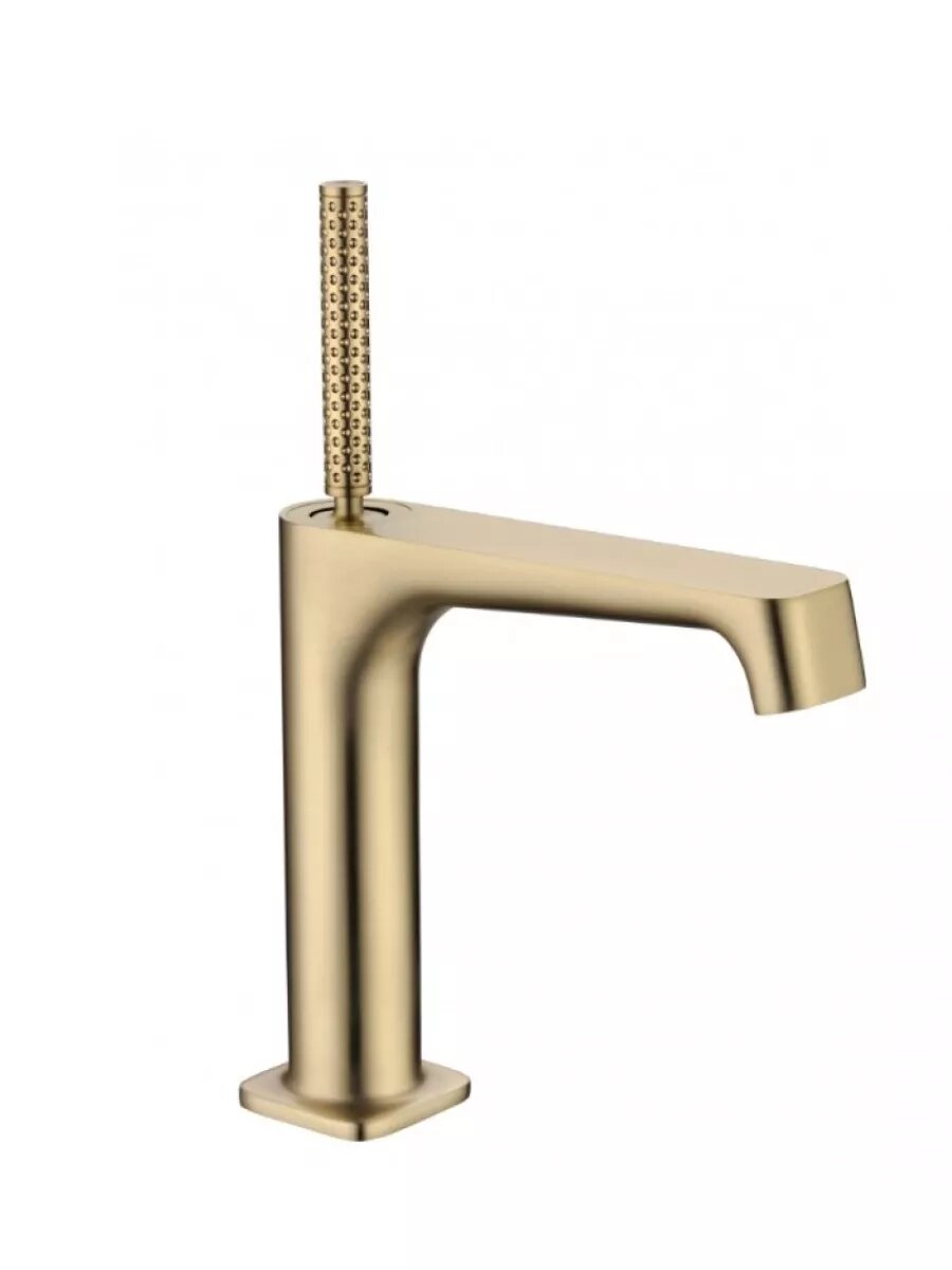 Смеситель для раковины в ванную Grocenberg GB2091, латунь, матовое золото