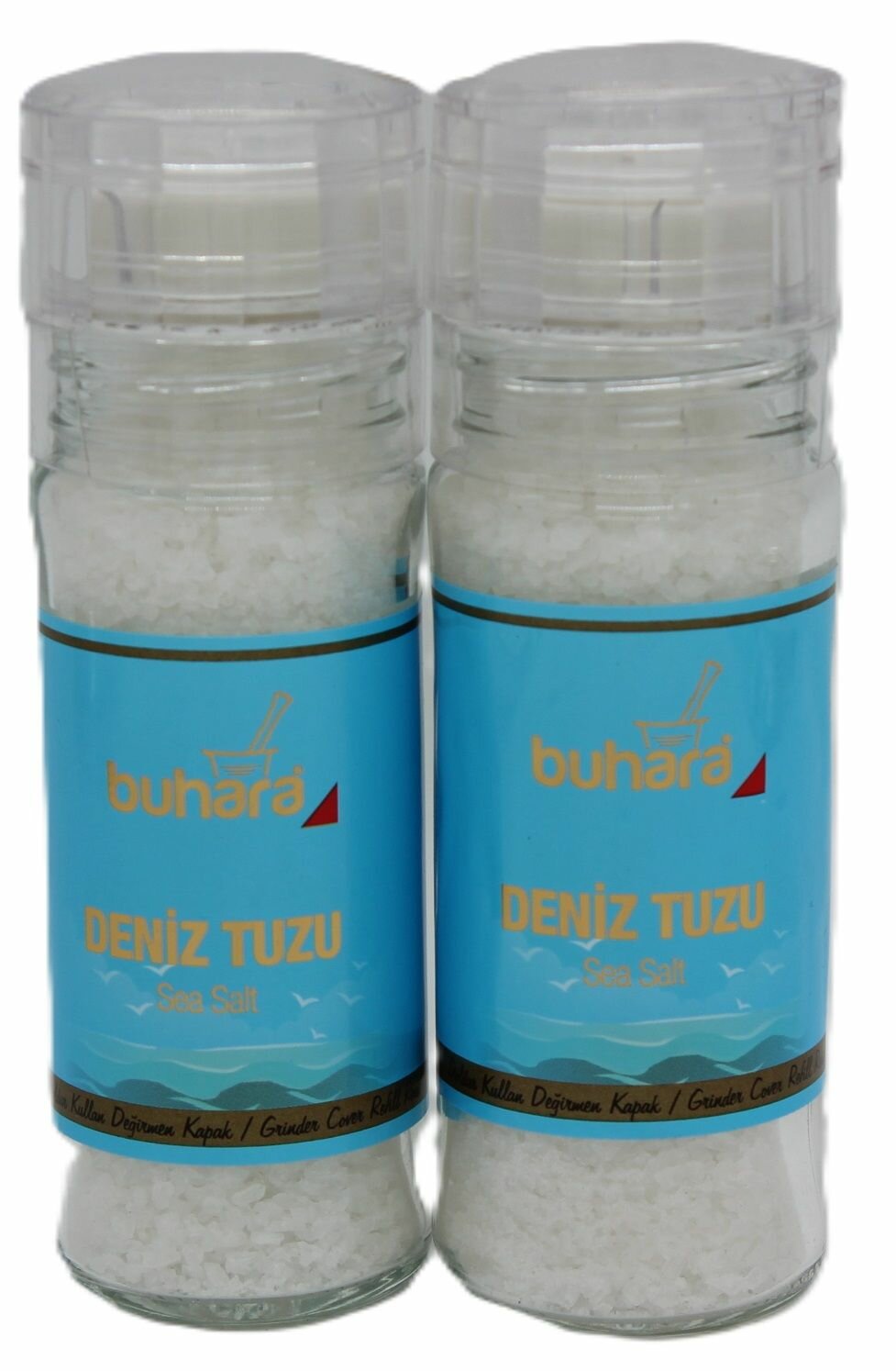 Buhara Deniz Tuzu Морская соль в мельнице 2шт по 110гр