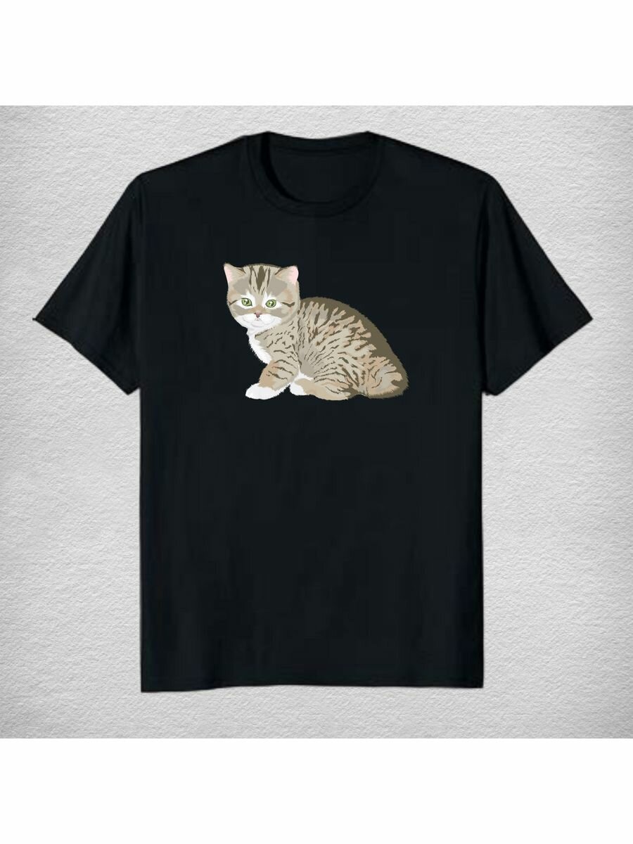 Футболка котик