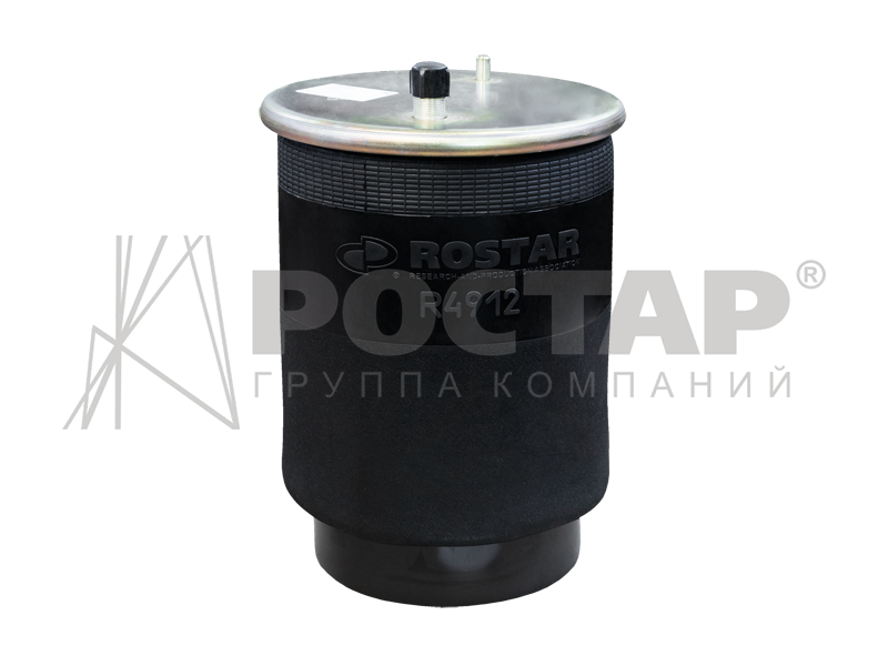 Пневмоподушка со сталь стаканом Renault Magnum/Premium R4912DGS10 (Ростар)