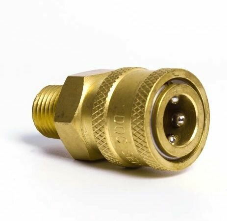 Быстросъем / Фитинг для автомойки d-15мм - резьба наружная 3/8 (16мм)