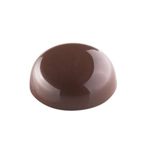 Форма поликарбонатная для конфет пралине круг PC5046FR Pavoni / Формочка кулинарная из пластика для приготовления шоколадных фигурок / Молд кондитерский для шоколада PC07FR / Трафарет для сладостей / Товары для кондитеров