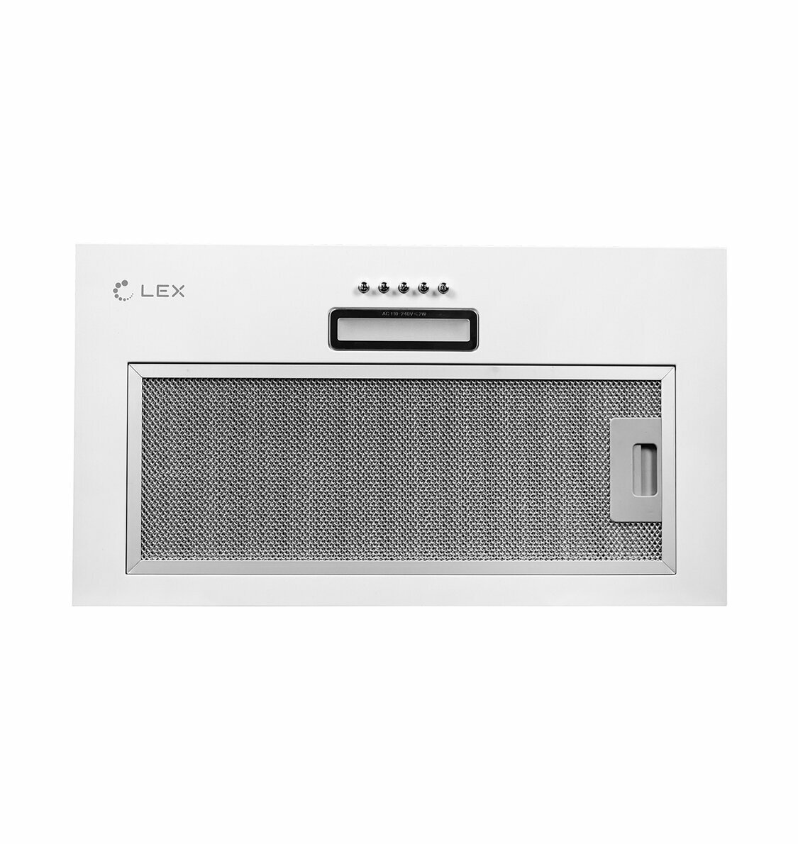 Вытяжка кухонная Lex GS BLOC LIGHT 600 WHITE