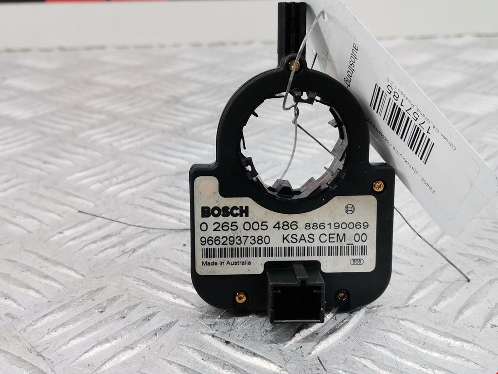 Датчик угла поворота рулевого колеса Citroen C4 Grand Picasso 1 9662937380 арт. 1757185