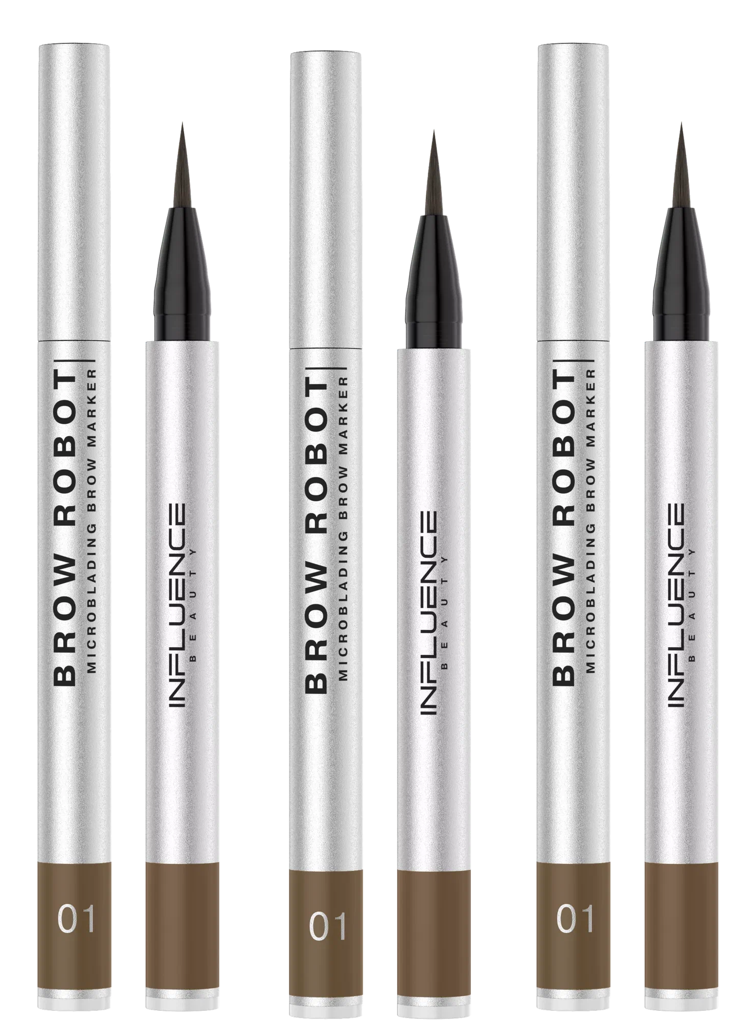 Influence Beauty Маркер для бровей Brow robot/Brow marker тон/shade 01 3 шт